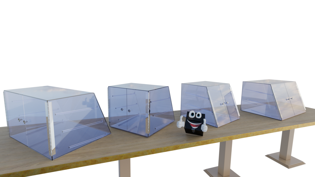 Pastry Cases - Central Plastic & Rubber Co. Inc.